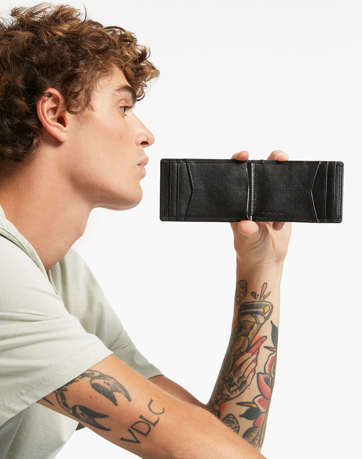 Men's Leather Bi-Fold Wallets - Status Anxiety® Official