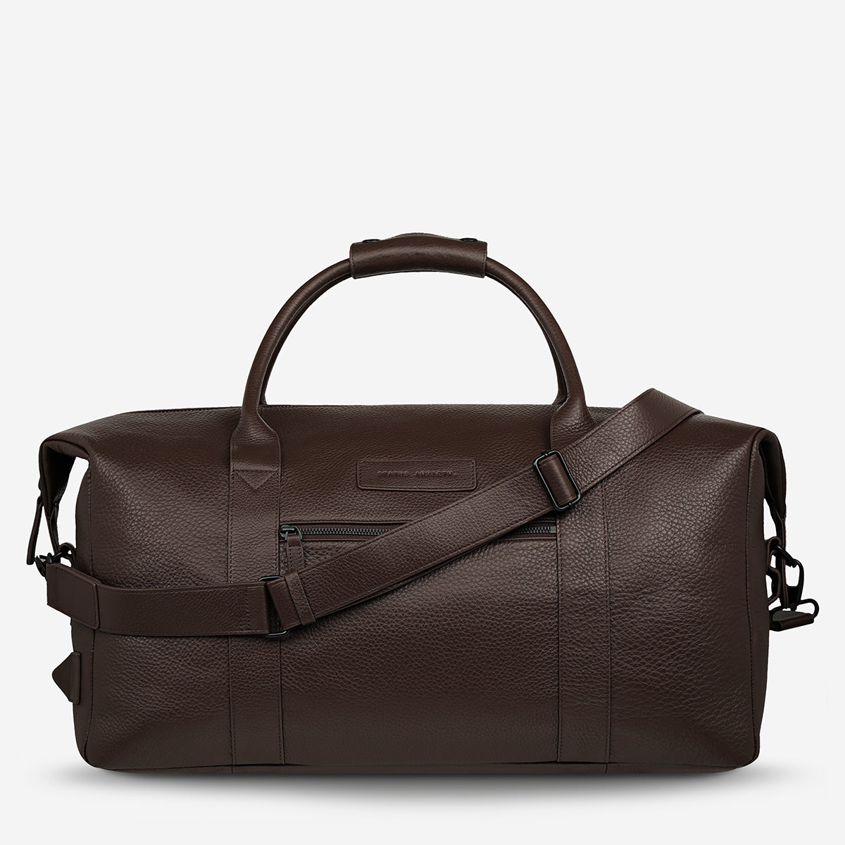 Everything I Wanted Cocoa Leather Duffle Bag | Status Anxiety®