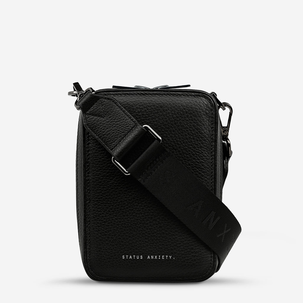 Good Life Women's Black Leather Bag | Status Anxiety®