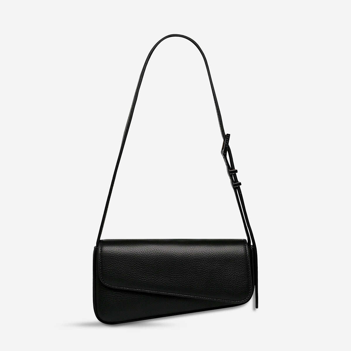 Overnight Obsession Women's Black Leather Bag | Status Anxiety®