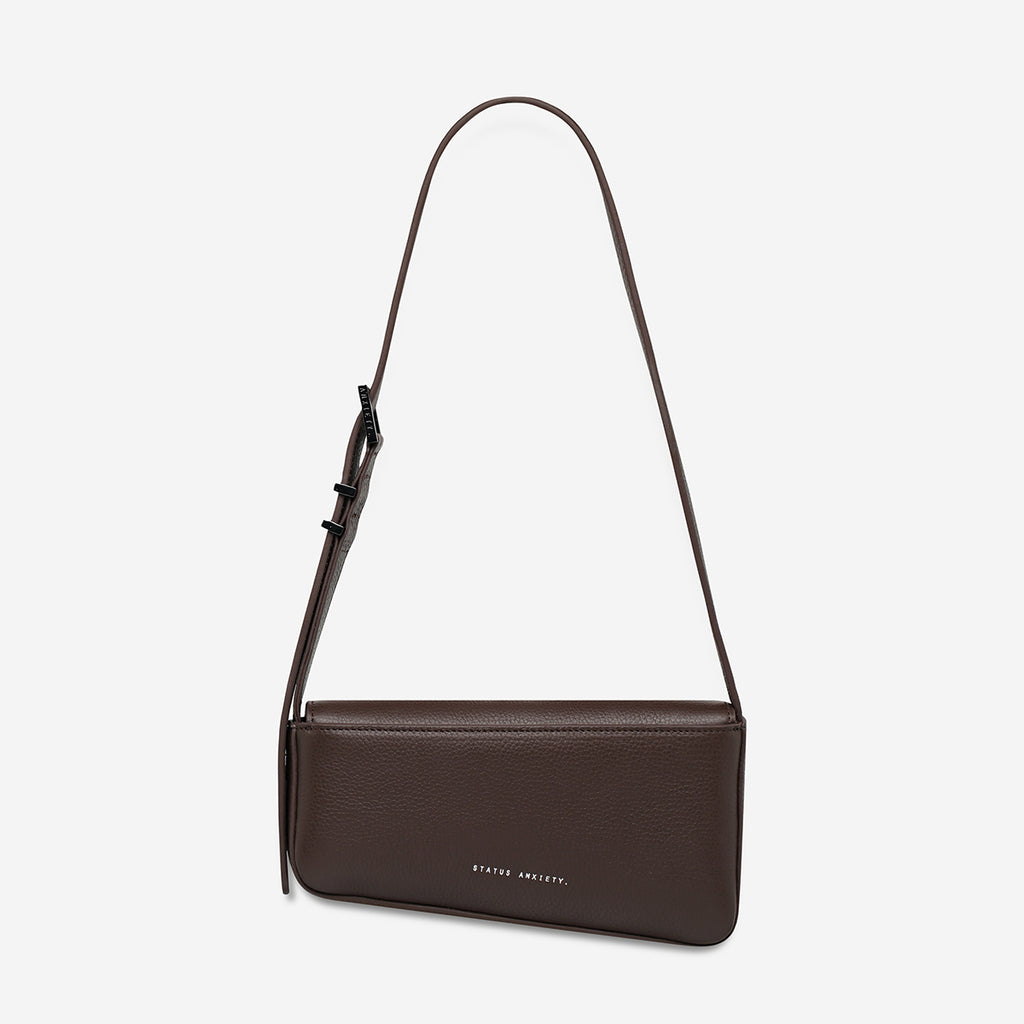 Overnight Obsession Women's Cocoa Leather Bag | Status Anxiety®