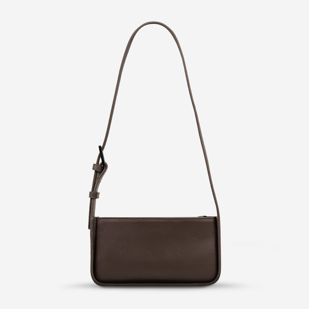 State of Mind Women’s Cocoa Leather Bag | Status Anxiety®