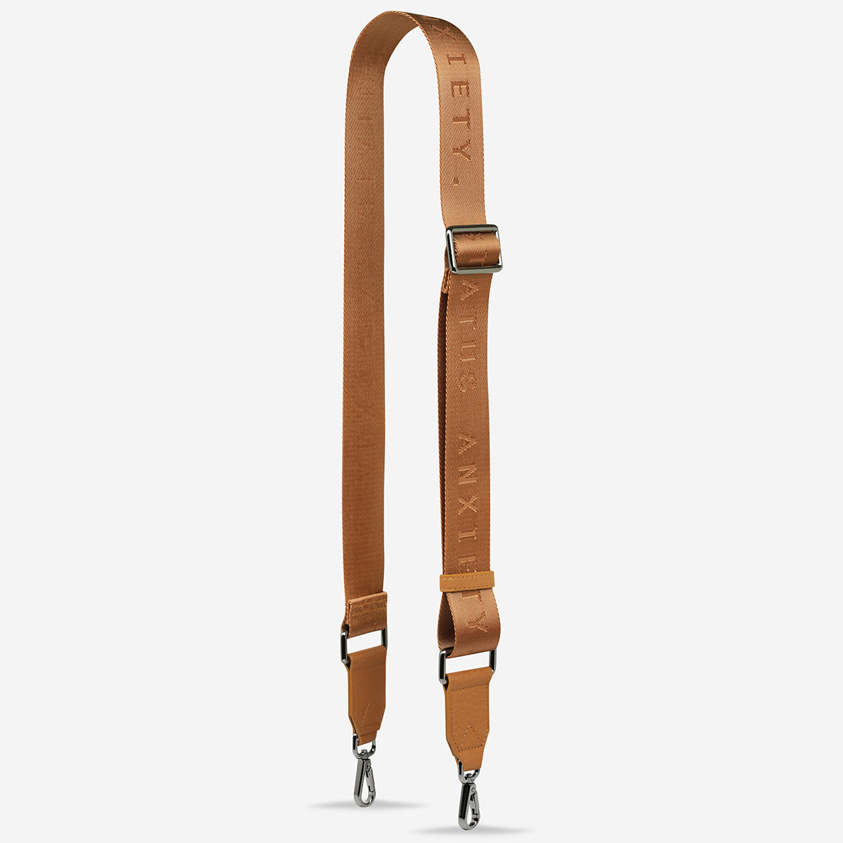 Medium Camel Webbed Strap | Status Anxiety®