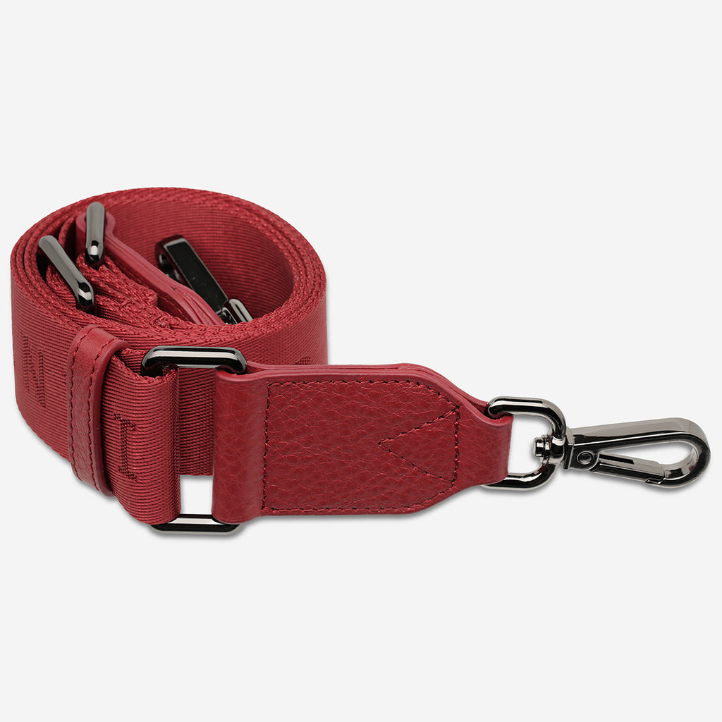 Medium Rouge Webbed Strap | Status Anxiety®