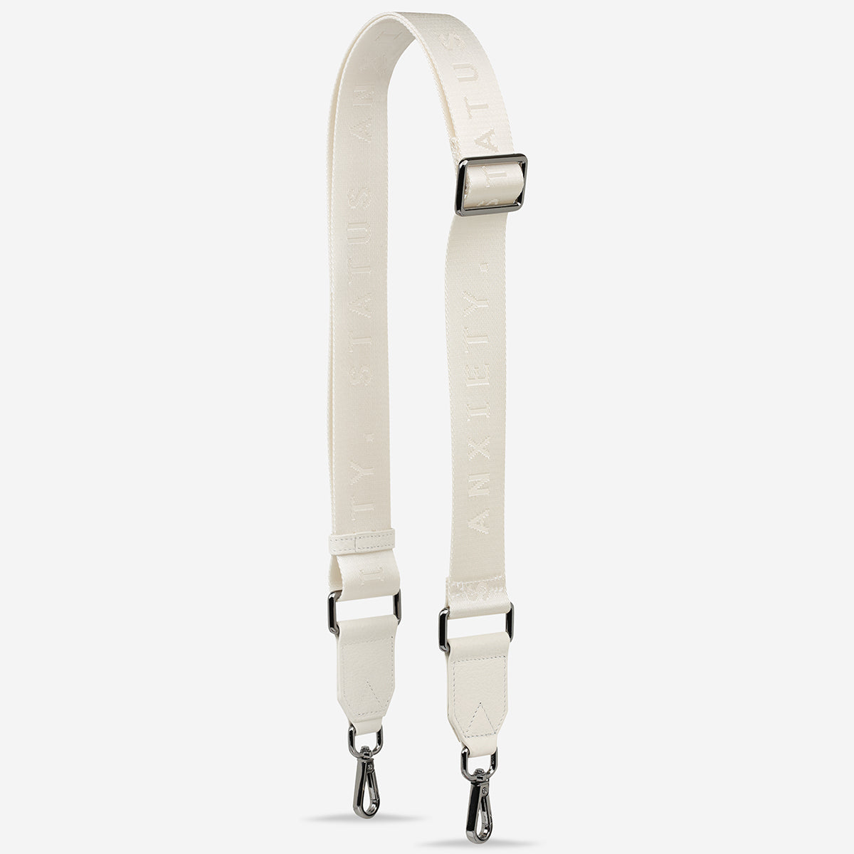 Medium Chalk Webbed Strap | Status Anxiety®