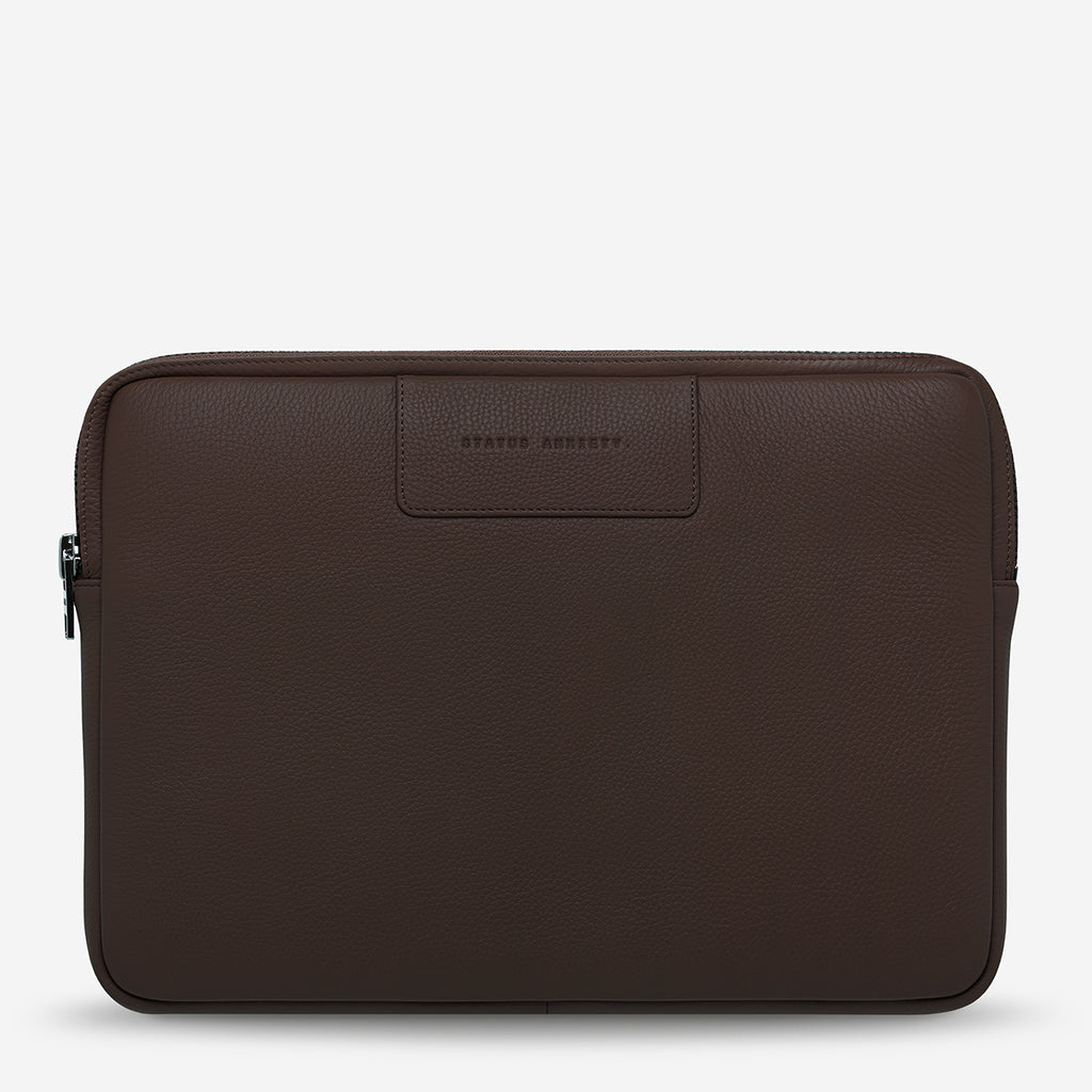 Before I Leave Cocoa Laptop Case | Status Anxiety®