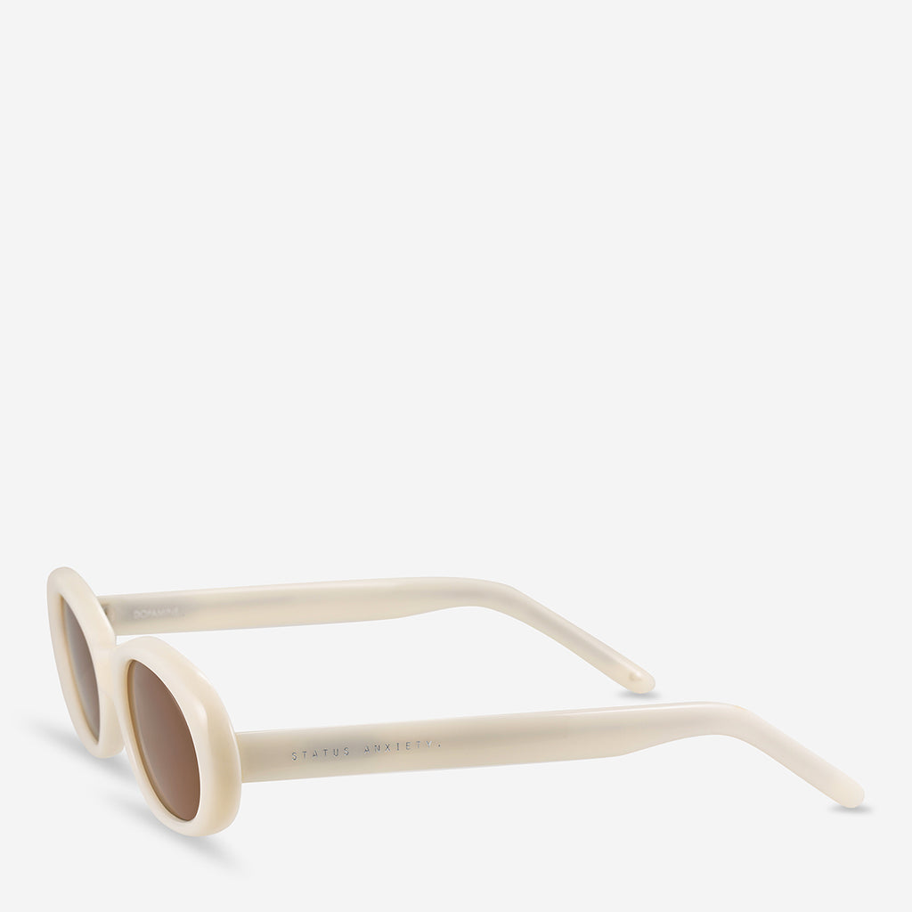 Dopamine Women's Bone Sunglasses | Status Anxiety