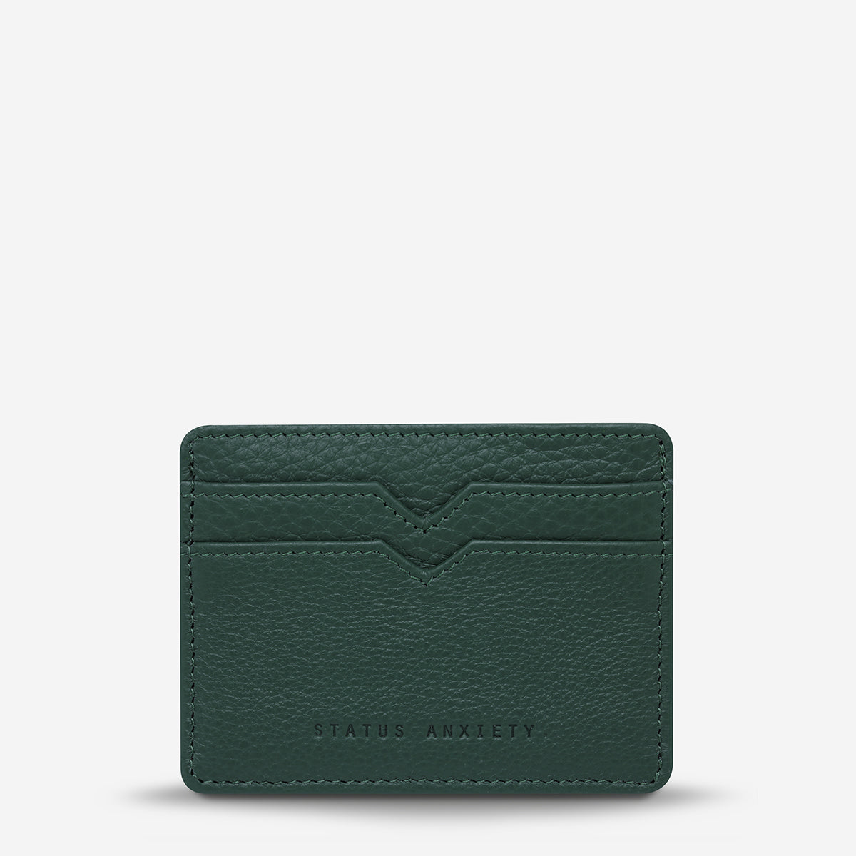 Together for Now Women's Teal Leather Wallet | Status Anxiety®