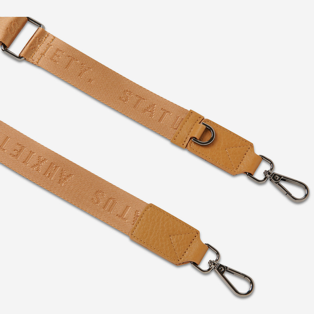 Thin Tan Webbed Strap | Status Anxiety®