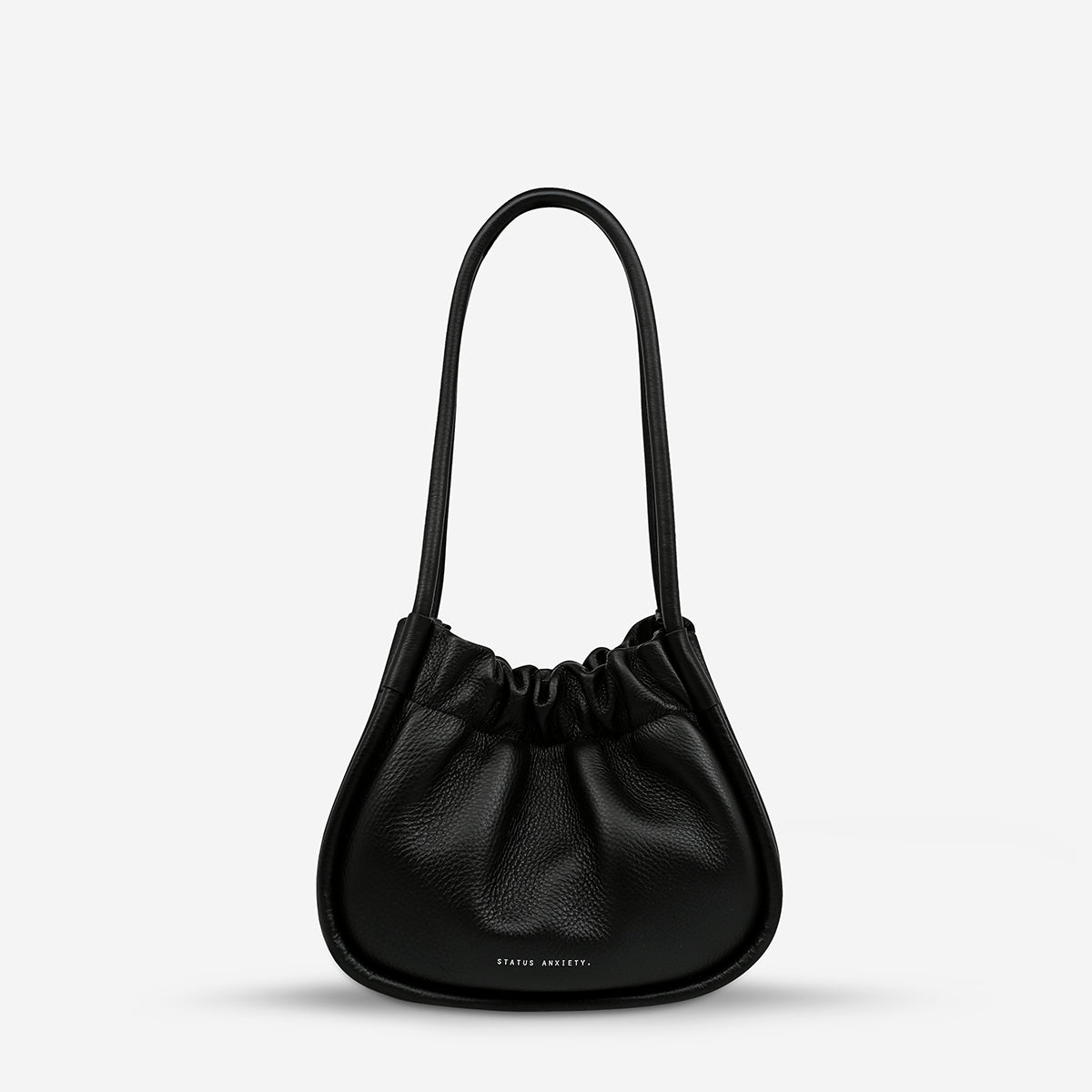Ordinary Pleasures Women's Black Leather Handbag | Status Anxiety®